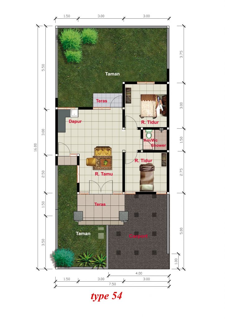 Type 54 | Sawangan Green Park
